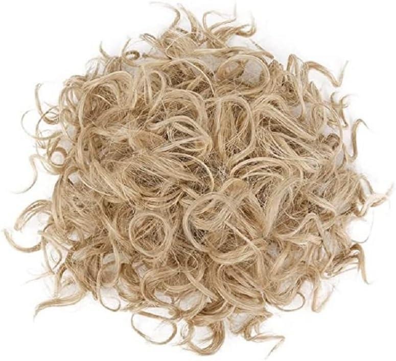 Curly Messy Bun Clips in Hair Extension Drawstring Ponytail for Women ...