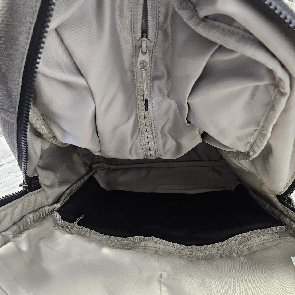 LULULEMON Assert Backpack 30L Grey Pockets Laptop Training Hike Travel ...