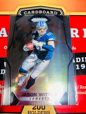 2017 PANINI PRIZM DALLAS COWBOYS JASON WITTEN NFL FOOTBALL CARD 69 V426 ...