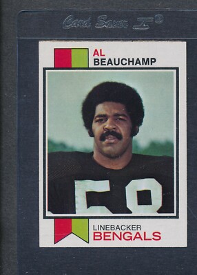 1973 Topps #337 Al Beauchamp Bengals NM *1783 | eBay