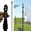 2.4m Heavy Duty Extendable Prop Washing Line Telescopic Metal ...