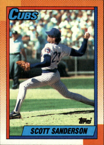 1990 Topps Scott Sanderson 67 Chicago Cubs Baseball Card | eBay