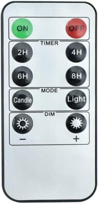 Flameless LED Candles Remote Control Jngfeur | eBay