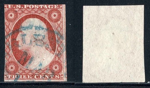 U.S.A rare used stamp 3 cents Washington 1851-1857 | eBay