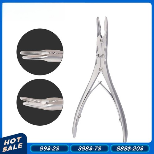 1Pc Double Action Bone Rongeurs Straight/Curved185mm Orthopedics ...