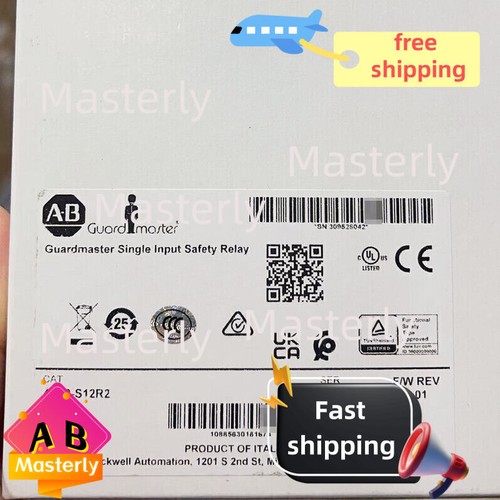 New AB 440R-S12R2 Guardmaster Single Input Safety Relay 440RS12R2 1PCS ...