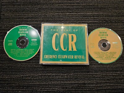 2 mint! CCR CDS 1993 FATBOY BOX CREEDENCE CLEARWATER REVIVAL 28 TRKS ...