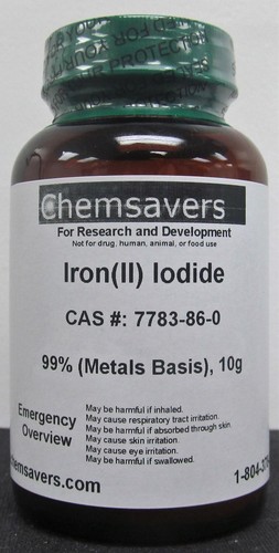 Iron(II) Iodide, 99% (Metals Basis), 10g | eBay