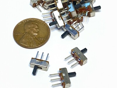 20 Pieces Micro Miniature PCB Slide SWITCH SWITCHES PCB Tactile small ...