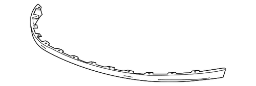 Genuine GM Front Bumper Fascia Air Deflector 20846070 | eBay