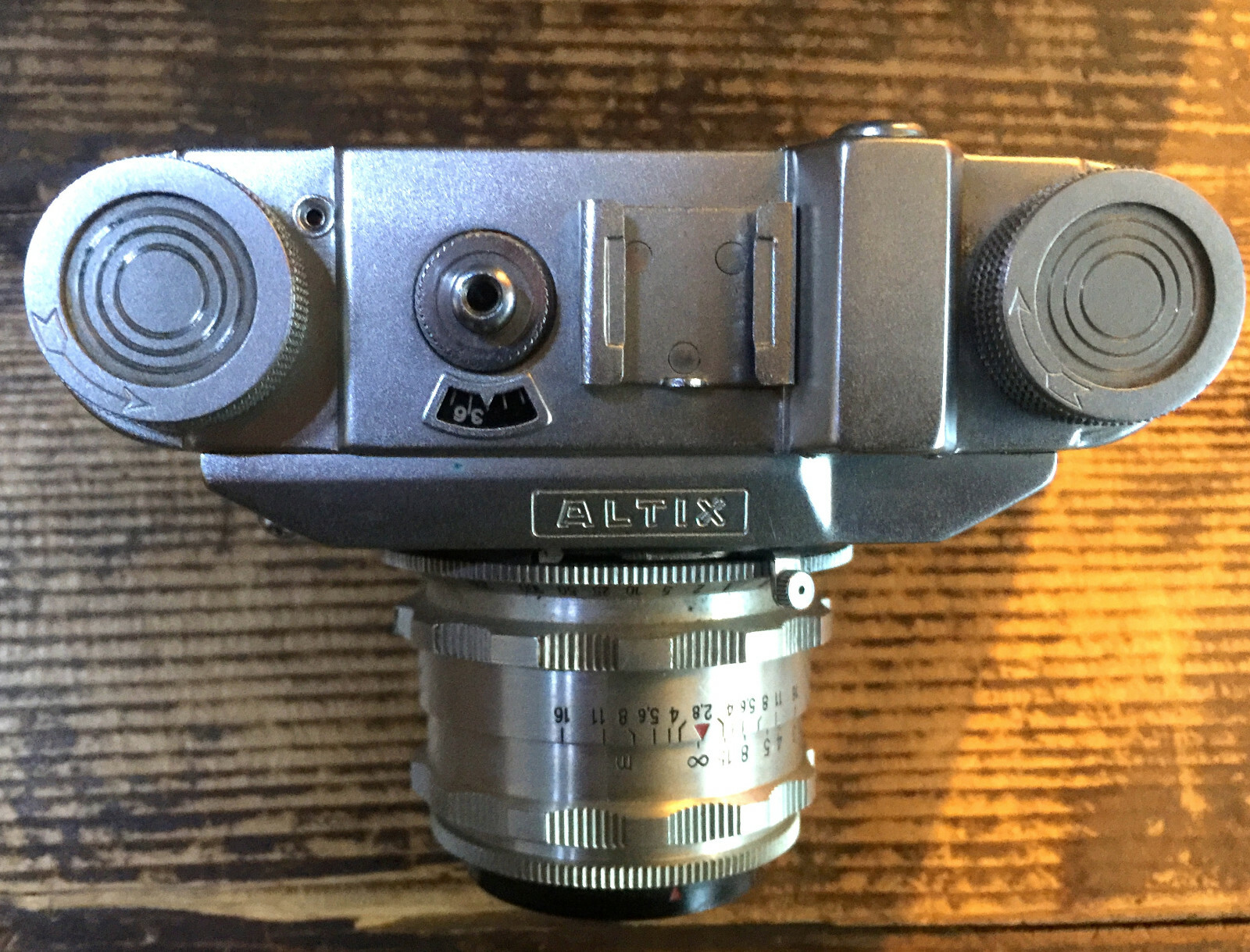 NICE! EHO ALTISSA 35mm camera ALTIX V with lens CARL ZEISS JENA TESSAR ...