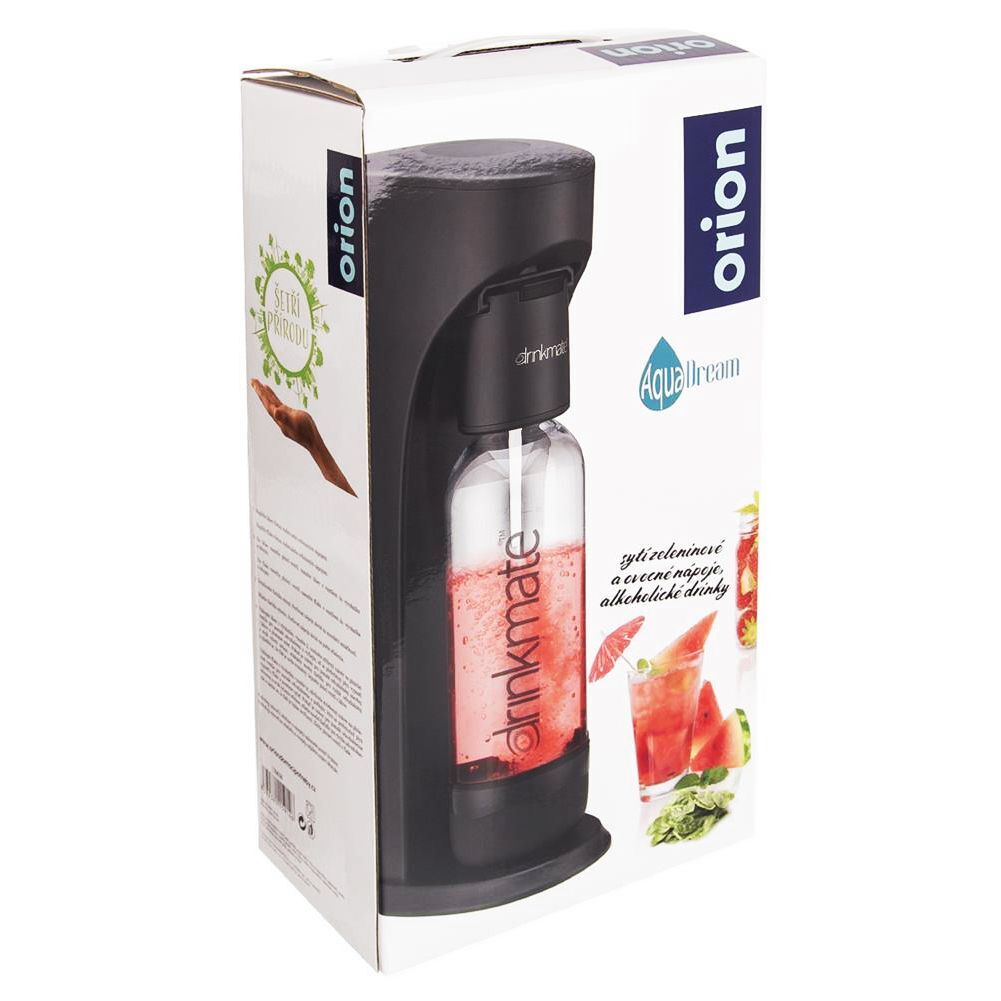 Sprudler Trinkwassersprudler Wassersprudler schwarz AquaDream C02 ...