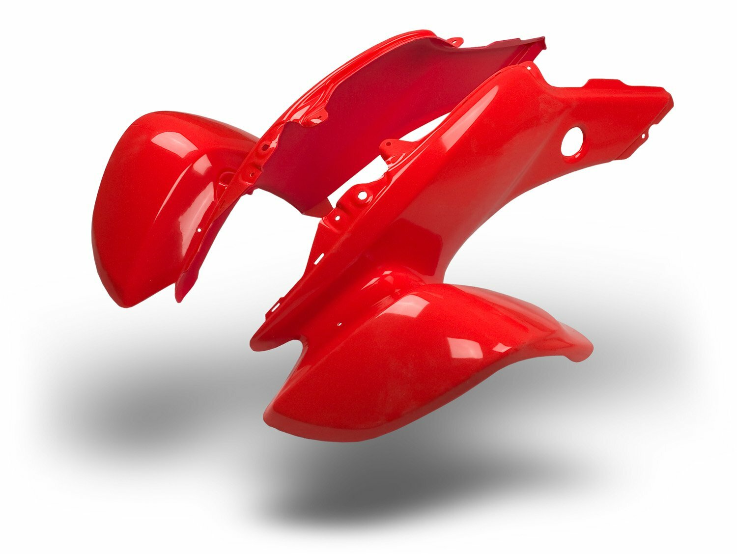 MAIER ,FRONT FENDER STOCK TYPE (PAIR) HONDA TRX 400EX 2005-2007 WHITE ...