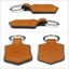 PATEK PHILIPPE Novelty Camel color Leather Key holder Key ring w/Box ...