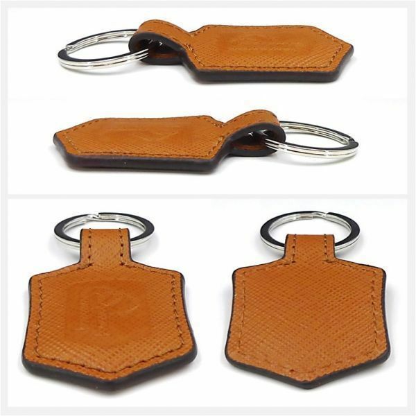PATEK PHILIPPE Novelty Camel color Leather Key holder Key ring w/Box ...