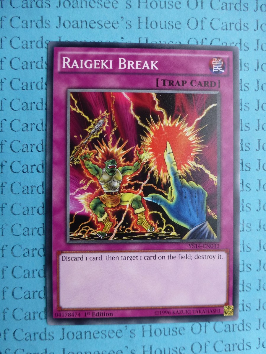 Raigeki Break I'm Honestly Surprised That Such A Card Hasn't Been