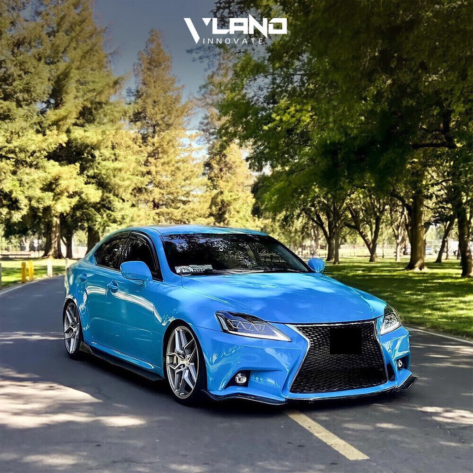 VLAND LED Headlights + Tail Lights For Lexus IS250 350 ISF 2006-2013 2 ...