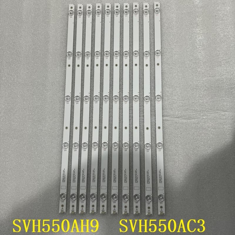 LED Strips For Sharp LC-55LB481C 55K220 55K1800 SVH550AC3 HD550DF-B32 ...