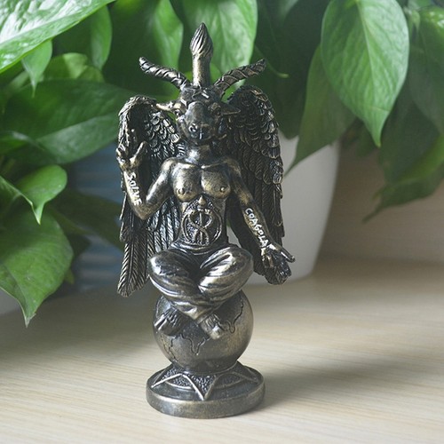 Baphomet Divine Goat Of Mendes Statue Church Of Satan Sabbatic Goat ...