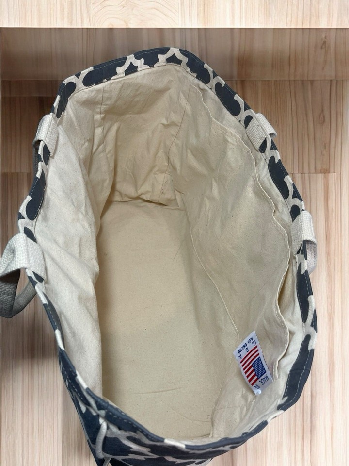 FedEx President’s Club Large Canvas Tote Bag Employee Award Grey Eagle ...