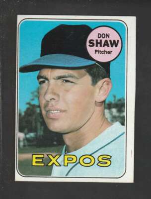 1969 Topps #183 Don Shaw EXMT+ Expos 163201 | eBay