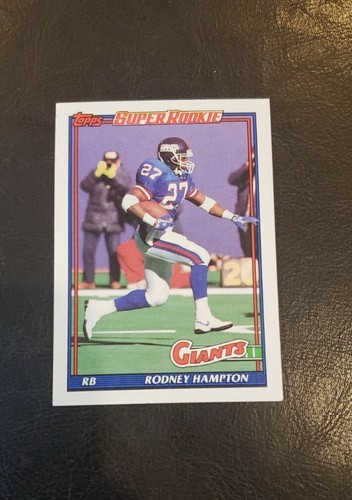 1991 Topps Football Card #18 Rodney Hampton | eBay