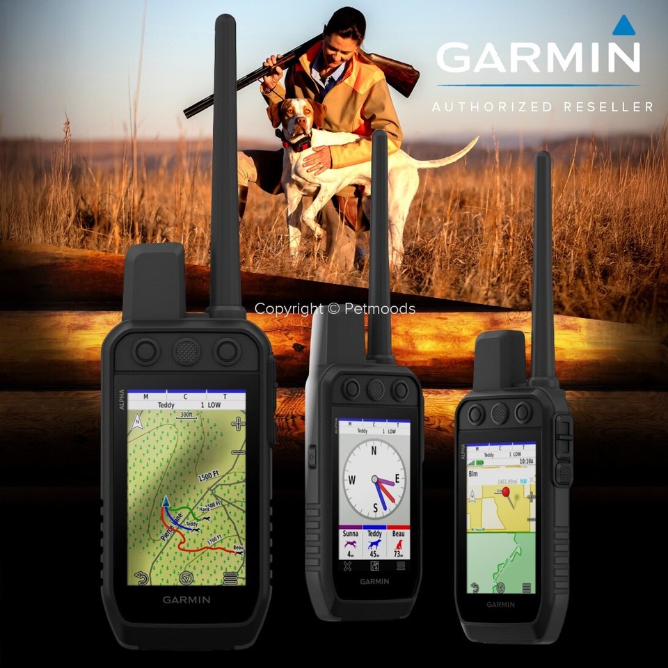 Garmin Alpha 200 PLUS Handheld GPS Multi-Dog Tracking & Training 010 ...
