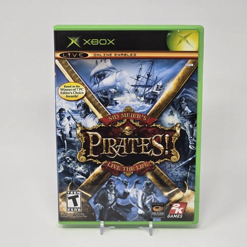 Sid Meier's Pirates! Live the Life (Original Xbox) Case & Disc TESTED ...