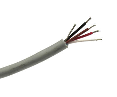 25' W22P1290S, 4 Conductor 22 Gauge Unshielded Cable ~ 4C 22AWG UL AWM ...