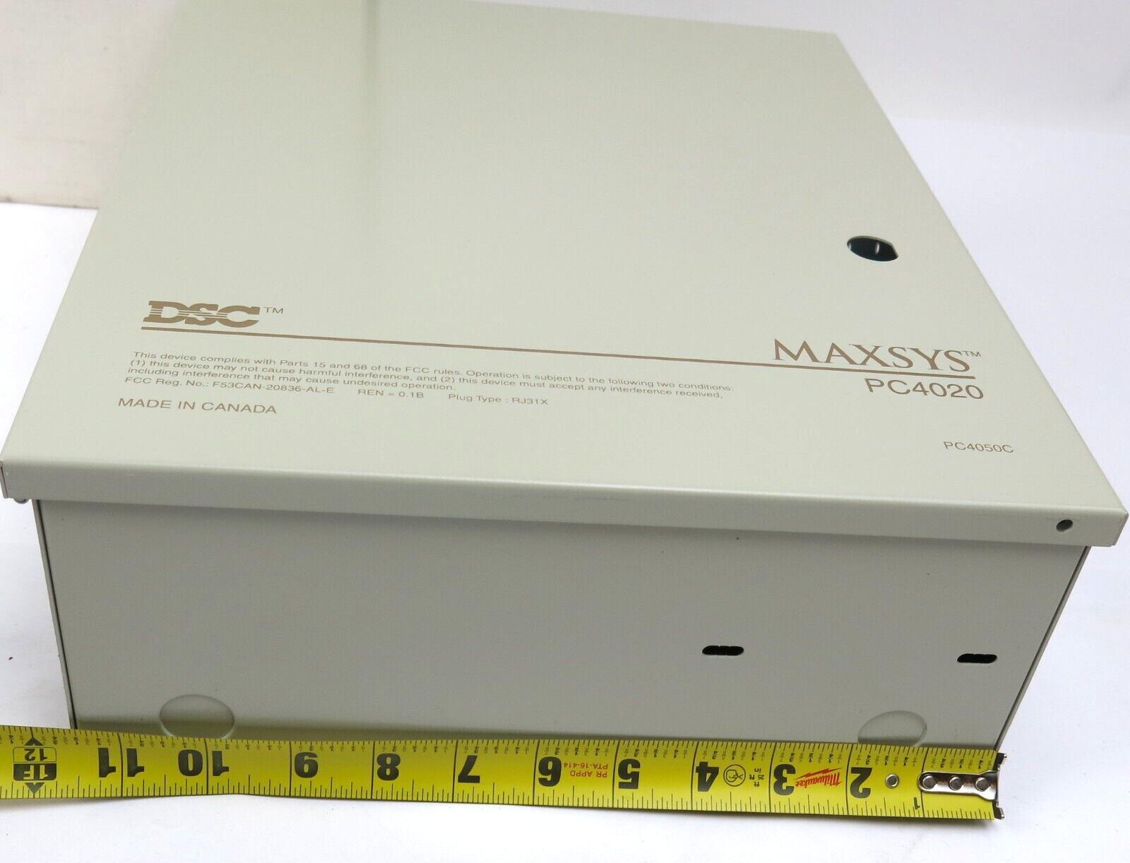 DSC 16 VAC, 500 Milliampere, 40 VA MaxSys Control Pane - PC4020NK for ...