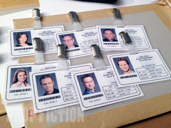 CSI: New York - NY Crime Scene Investigation Prop / Cosplay ID Card Set ...