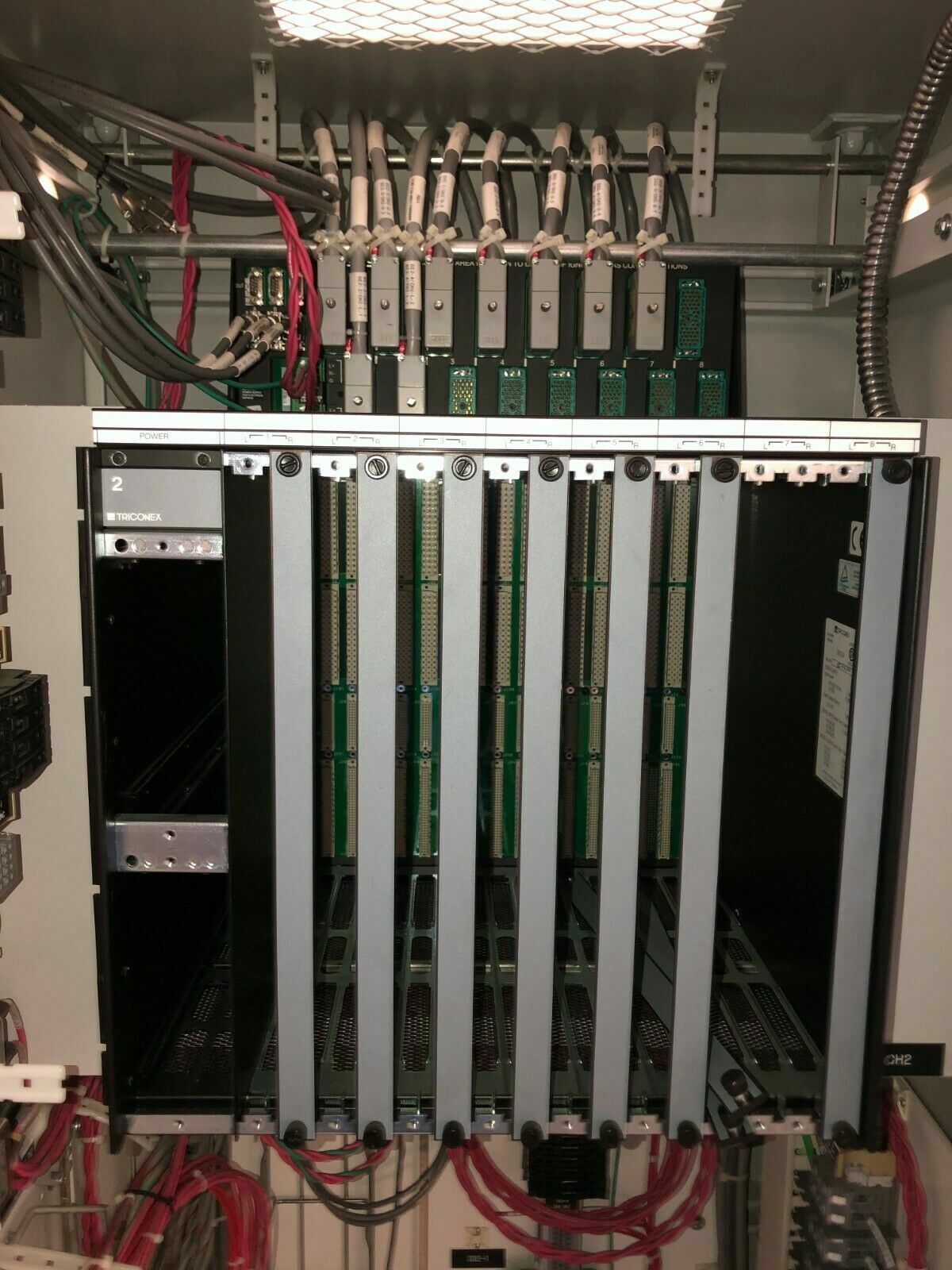 TRICONEX TRICON SAFETY SYSTEM RACK .. NO MODULES | eBay