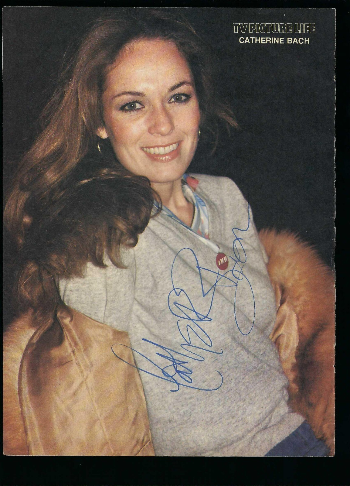 Catherine Bach signed magazine page Dukes of Hazzard | eBay
