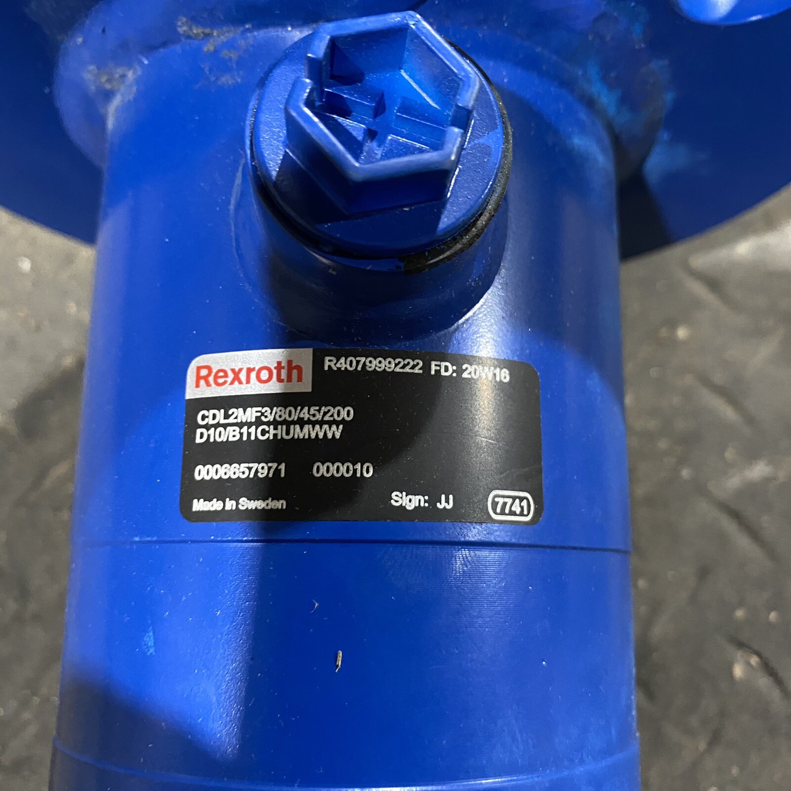 Rexroth R407999222 CDL2MF3/80/45/200 Cylinder | eBay
