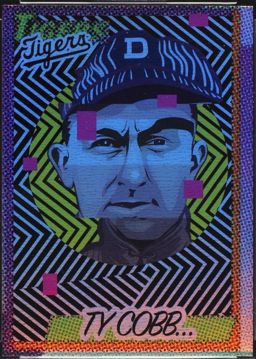 2021 Topps Project 70 - POSE Ty Cobb #275 Rainbow Foil 1990 Topps ...