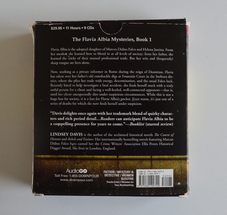 The Ides of April - Lindsey Davis - Unabridged Audiobook - 9CDs ...