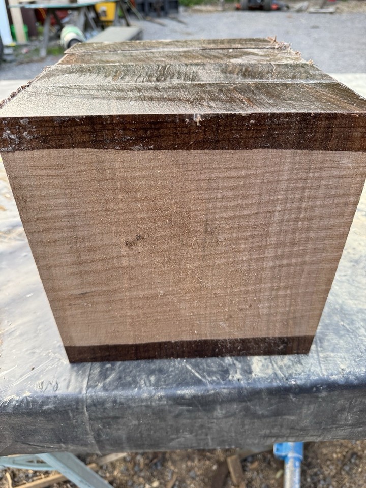 100% Quartersawn BLACK WALNUT TURNING LATHE 10x10x3” 1 Pc | eBay