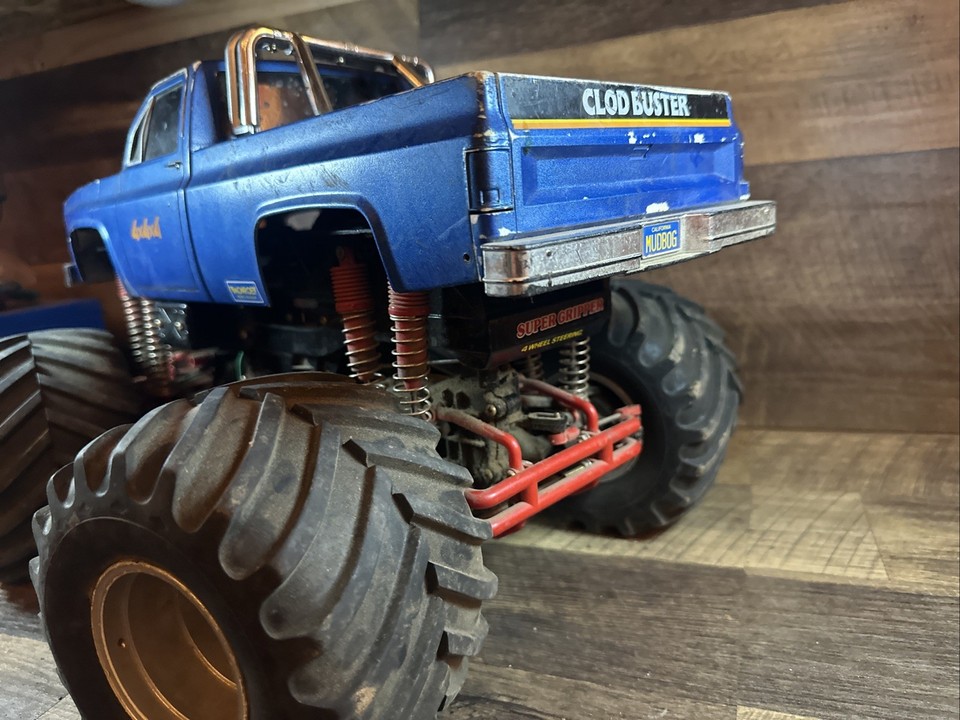 VINTAGE Tamiya Clodbuster 💥4x4x4💥 -Roller/project/parts/repair! | eBay