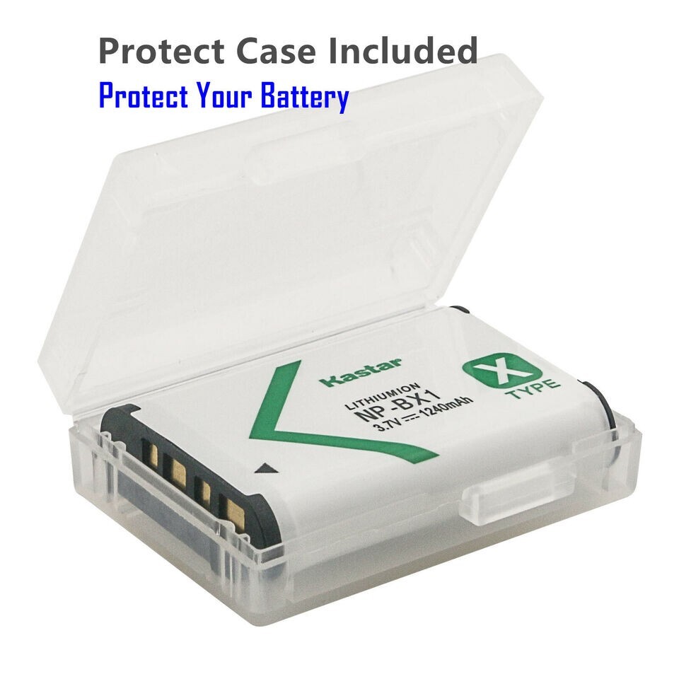 Kastar Battery for Sony NP-BX1 DSC-RX100 II RX100 III RX100 IV RX100 V ...