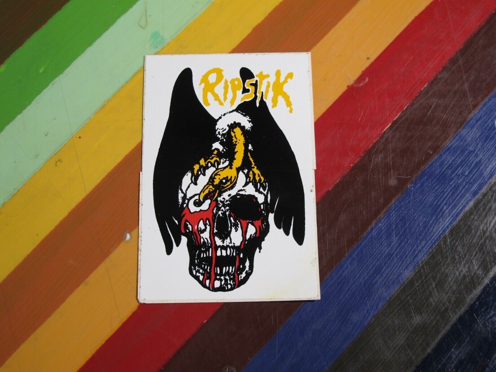 vtg 1980s original Kryptonics Ripstick skateboard sticker | eBay