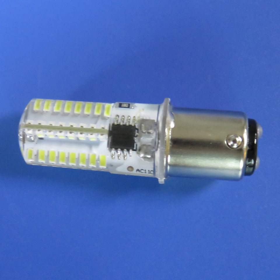 10pcs BA15D B15D LED Bulb Lamp White 110V Fit Sewing machine/Vacuum ...