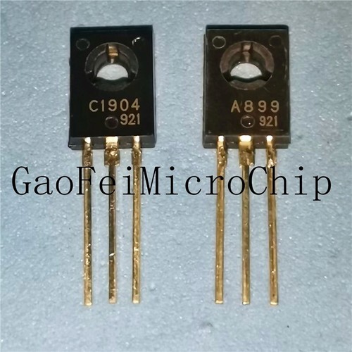 5PAIR/10PCS NEW FUJITSU 2SA899 + 2SC1904 A899 + C1904 TO-126 Transistor ...