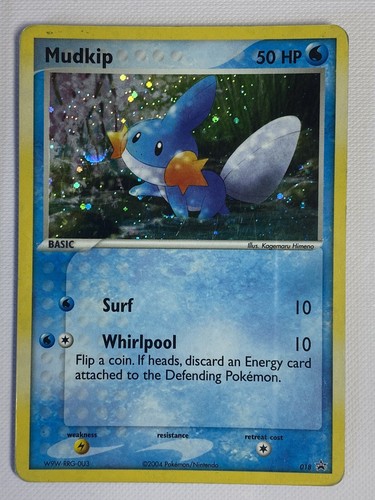 Black Star Promo - Mudkip 018 - HOLO - Ex-LP | eBay