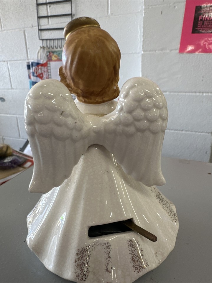 lefton angel music box | eBay