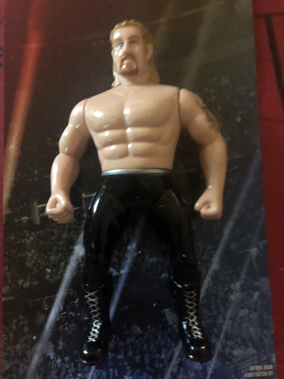 WWE DIAMOND DALLAS PAGE DDP ACTION FIGURE OSFTM WCW NITRO WRESTLING TOY ...