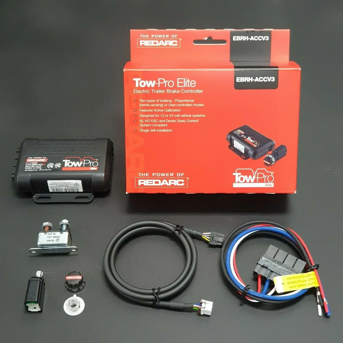 RedArc Tow-Pro Elite V2 Brake Controller And Wiring Loom, 53% OFF