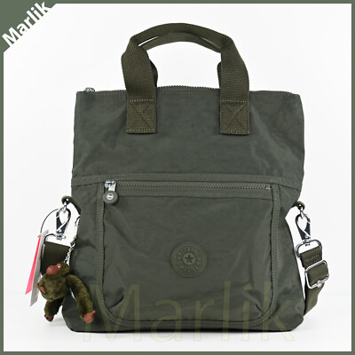 Genuine Kipling Eleva Convertible Nylon Crossbody Shoulder Tote Bag ...