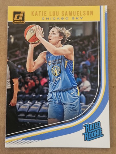 2019 Donruss WNBA Rated Rookie Katie Lou Samuelson Chicago Sky RC #98 ...