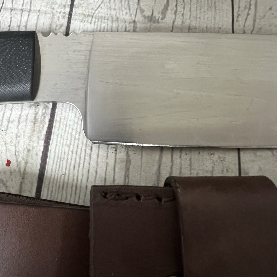 Jim Crowell Handmade Competition Fixed Blade Knife Stainless Steel w ...