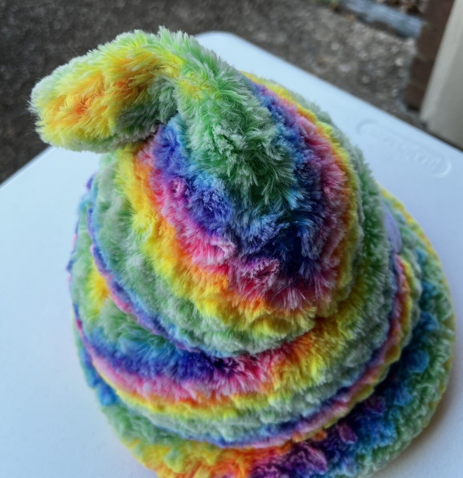 Big Pile Of Poop Emoji Hat Cap Tye Dye OSFM Emoticon Funny Plush Six ...